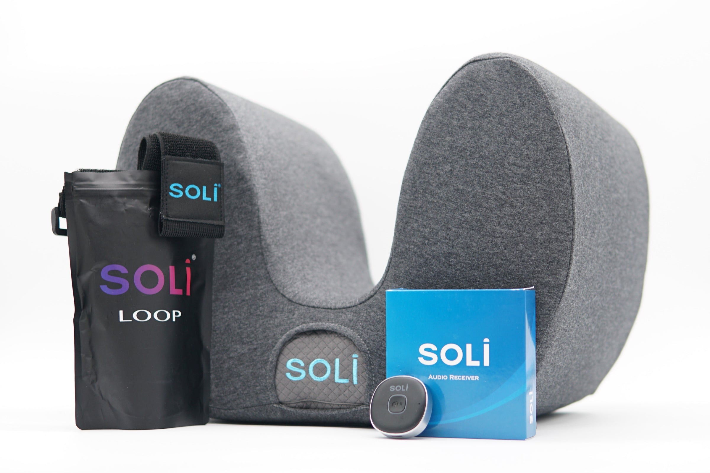 Soli Pillow | The Noise Canceling Pillow with Headphones